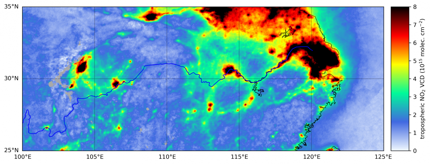 Mapping the Distribution of Nitrogen Dioxide in the Mississippi Region ...
