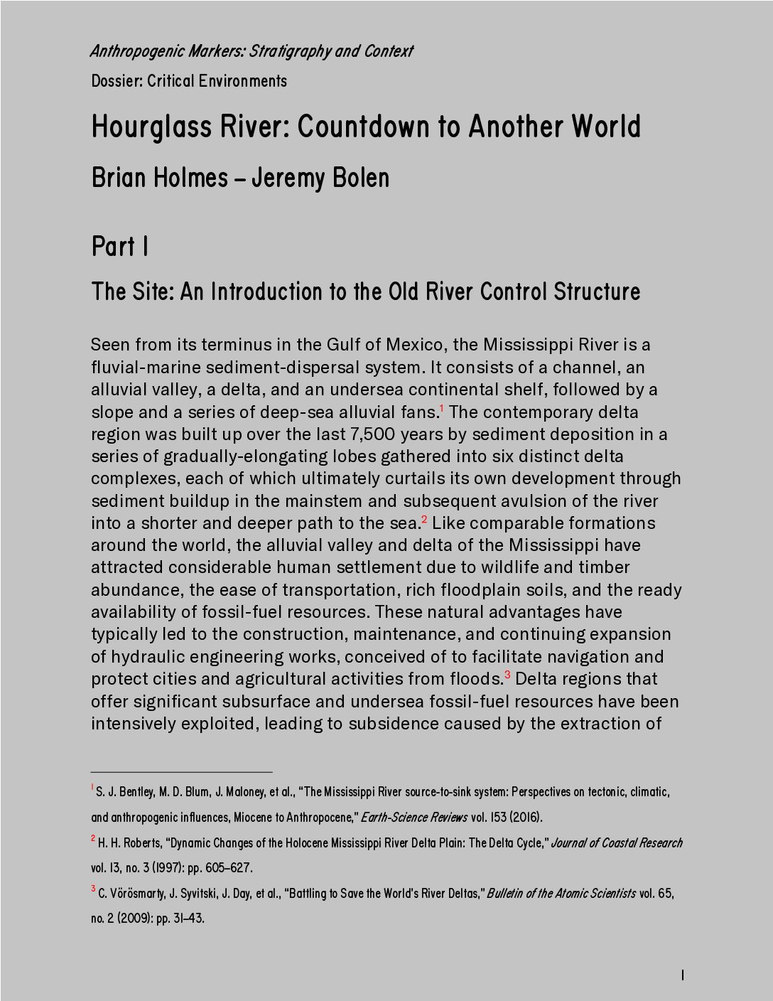 Home | Anthropocene Curriculum